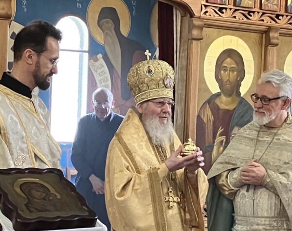 Don d’un fragment des reliques de saint Silouane l’Athonite et ...