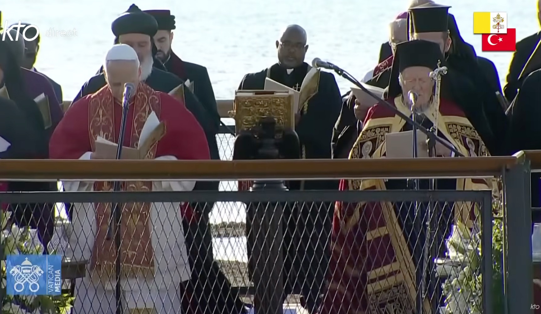 Le pape et le patriarche réunis à Nicée pour le 1 700e anniversaire du ...